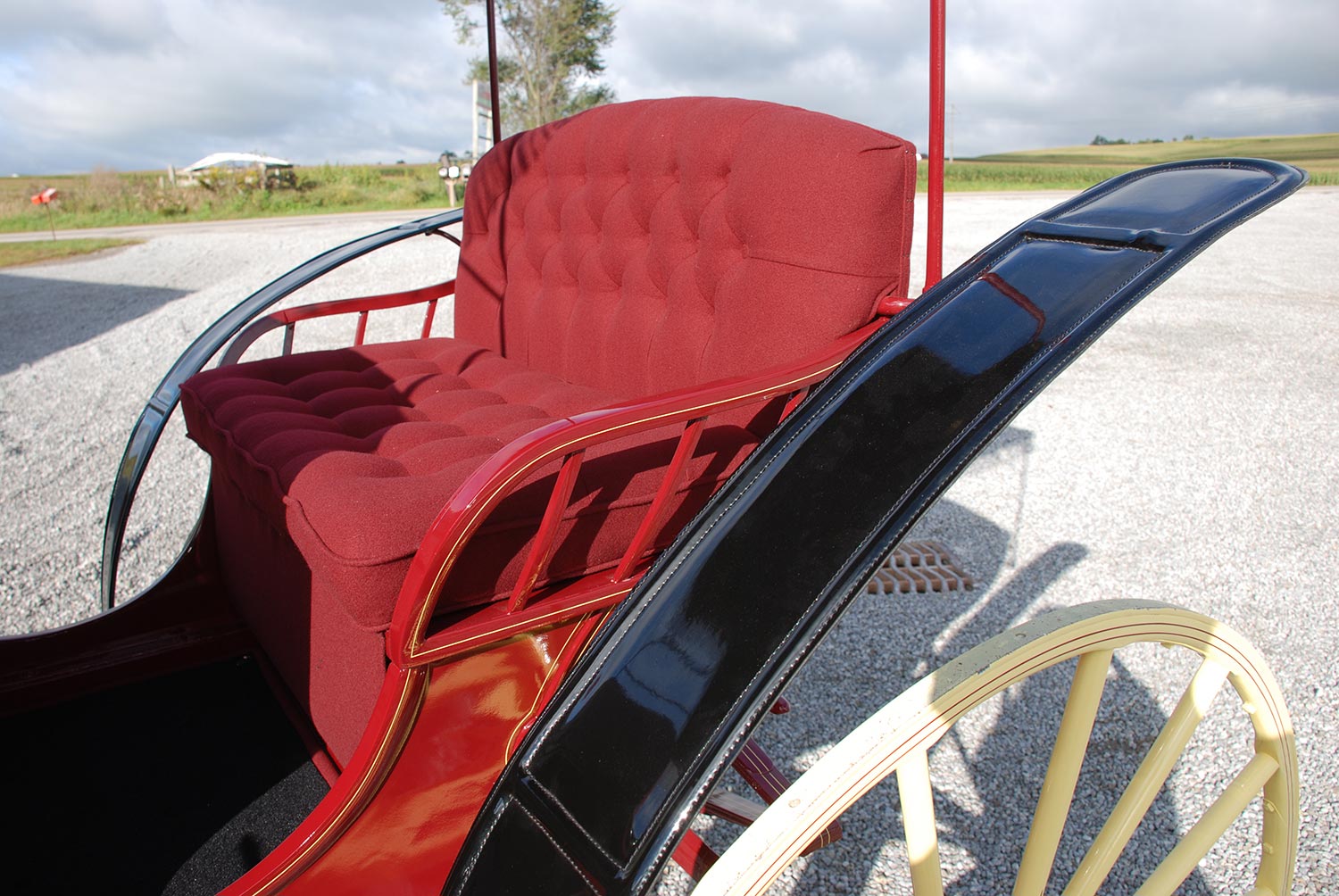 Upholstery & Folding Tops | Weaver Wagons