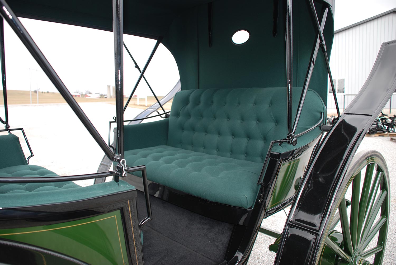 Upholstery & Folding Tops | Weaver Wagons