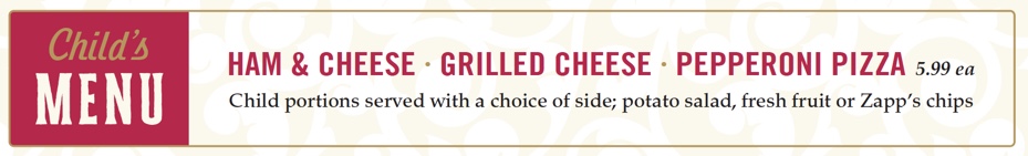 FAT TUESDAY WESTGATE | FOOD MENU