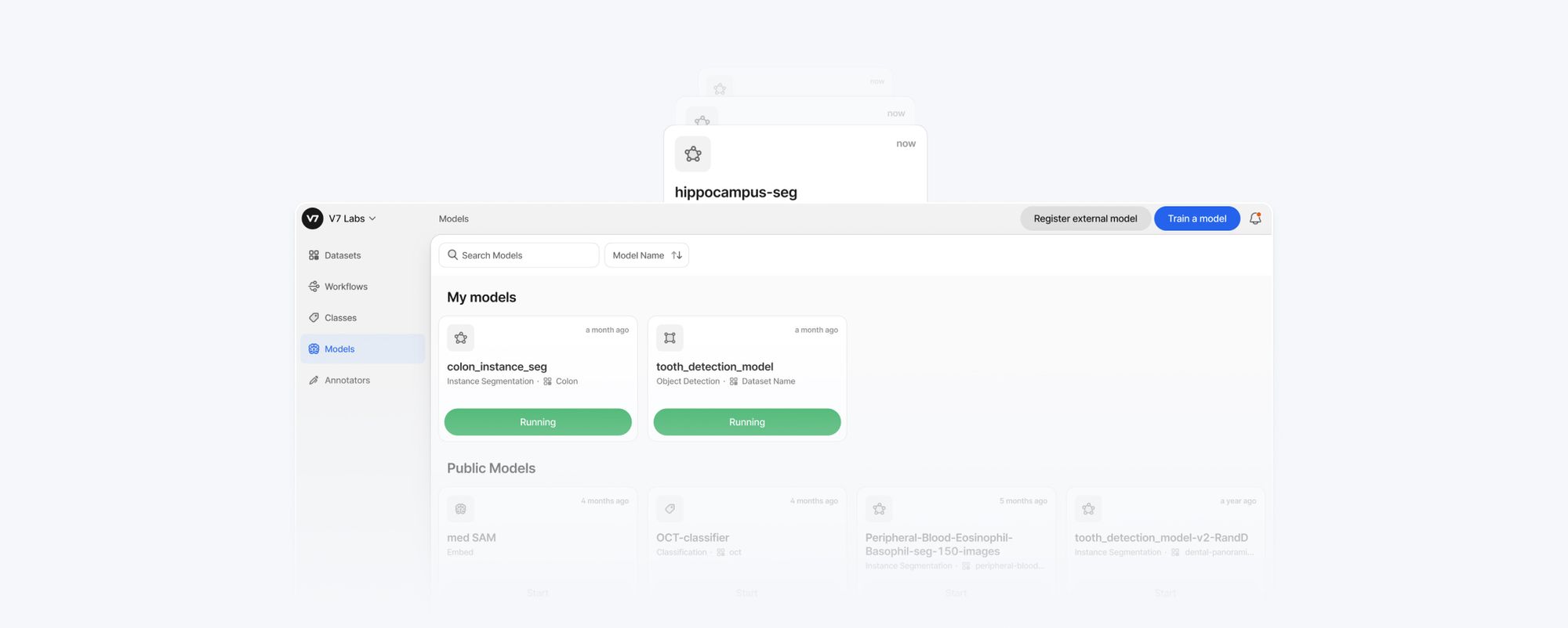 V7 Darwin | AI Data Labeling & ML Training Data Platform
