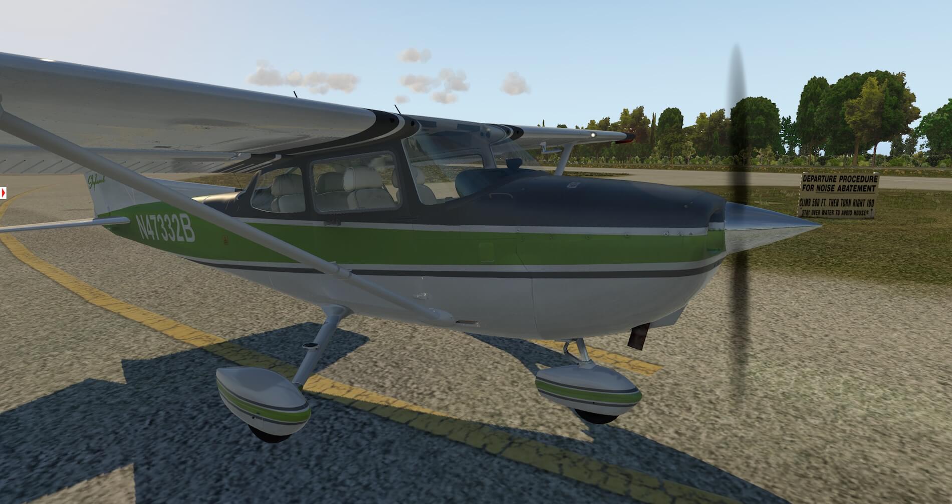 Released: AirfoilLabs C172SP V1.1 - Threshold