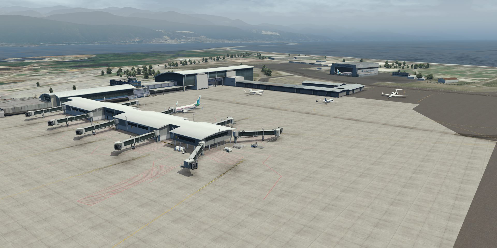Imminent: Runway 26 Simulations MKJP - Threshold