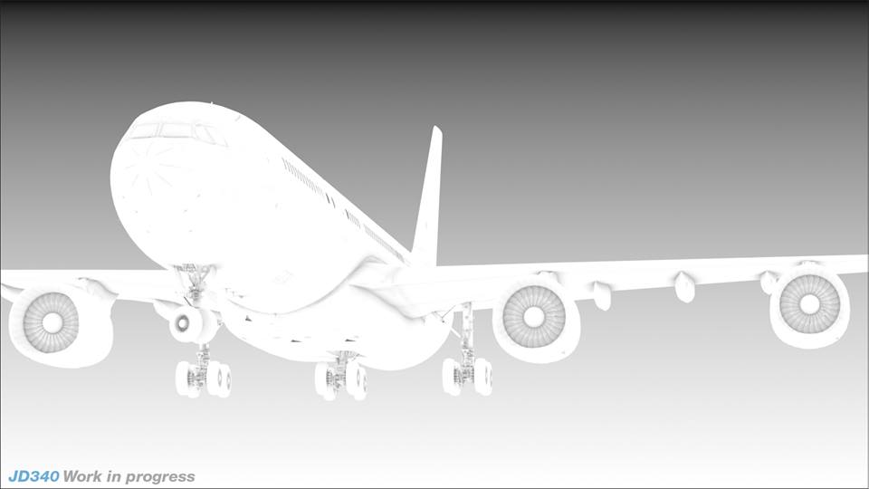 Preview: First exterior shots of the JARDesign A340 - Threshold