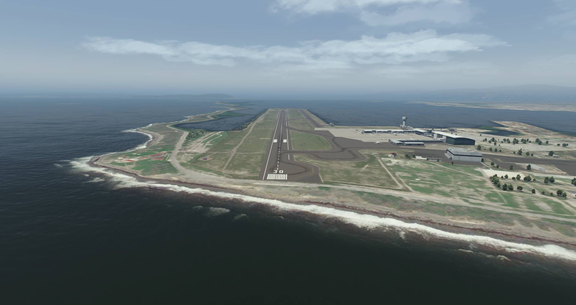 Imminent: Runway 26 Simulations MKJP - Threshold