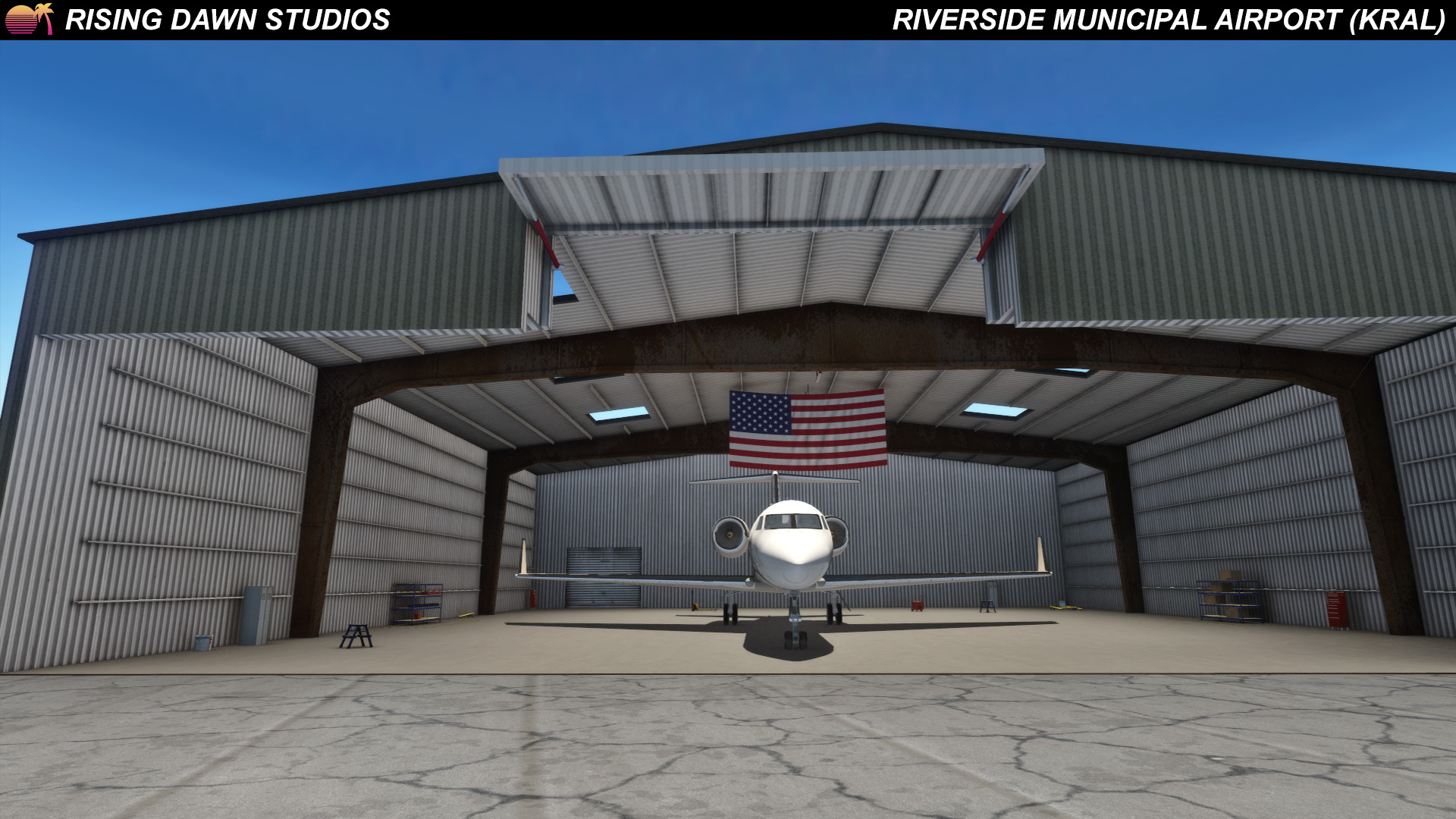 Preview: Customizable hangars at Riverside - Threshold