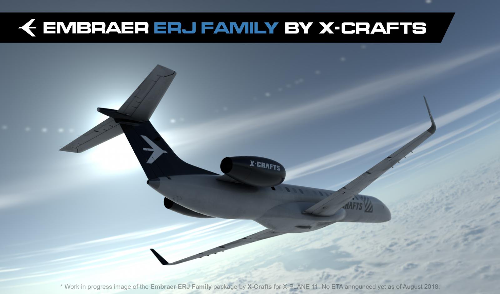 X-Crafts unveils new aircraft project: ERJ Series - Threshold