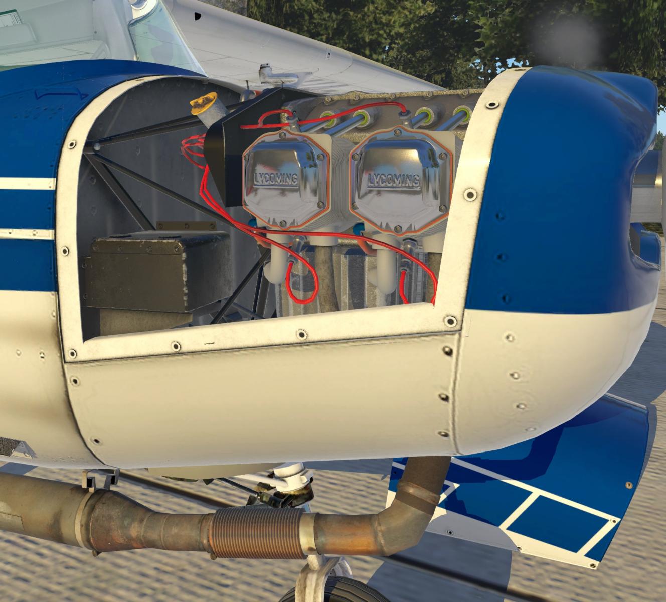 Nhadrian's C152 Upgrade v4.1 brings detailed engine innards - Threshold
