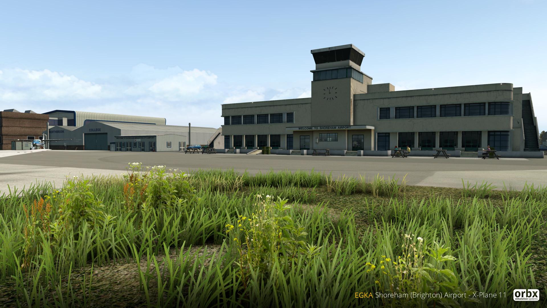 Orbx's GB Airport saga continues with EGKA Shoreham - Threshold