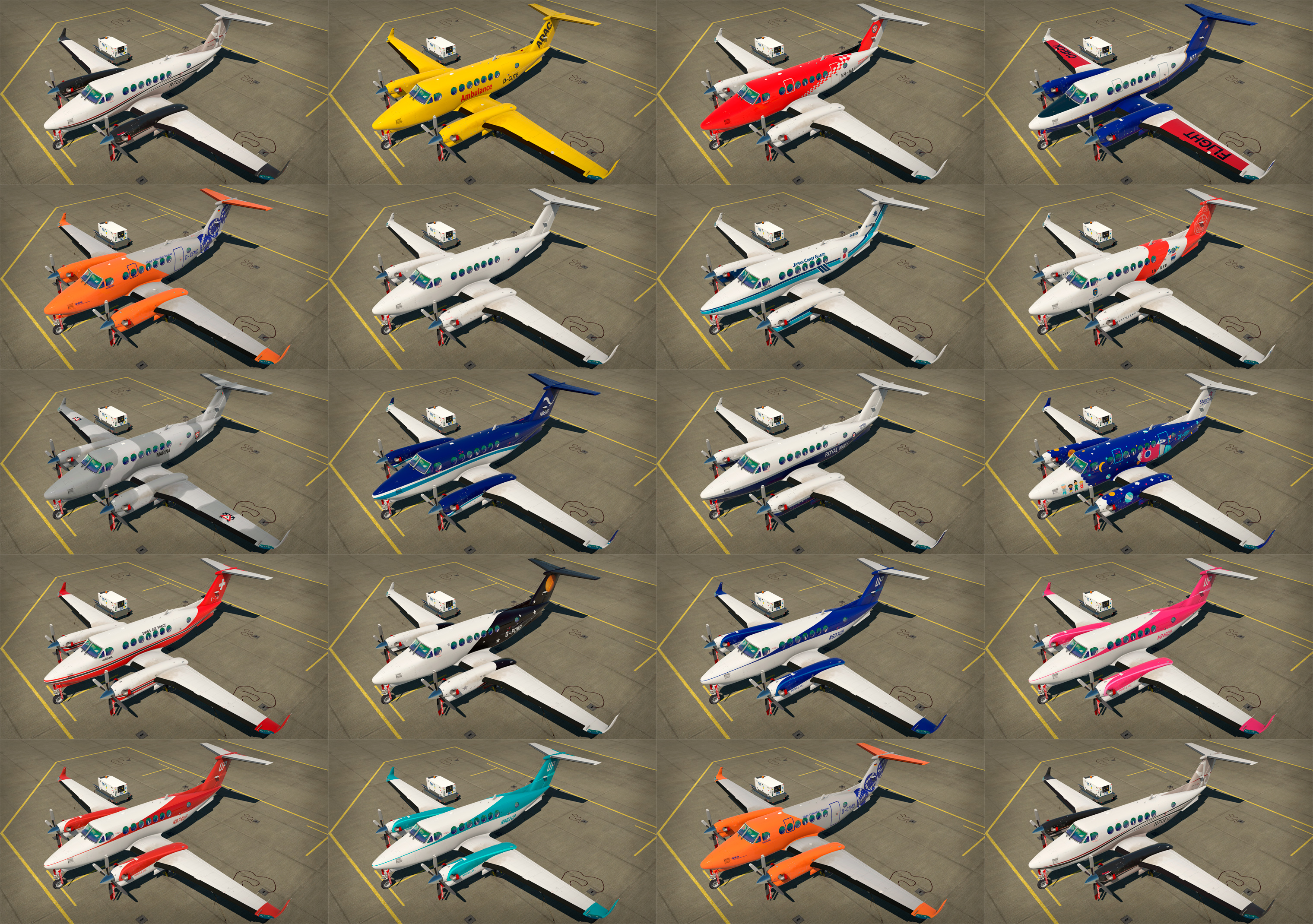 AirFoilLabs Previews Liveries and Sounds of King Air 350 - Threshold