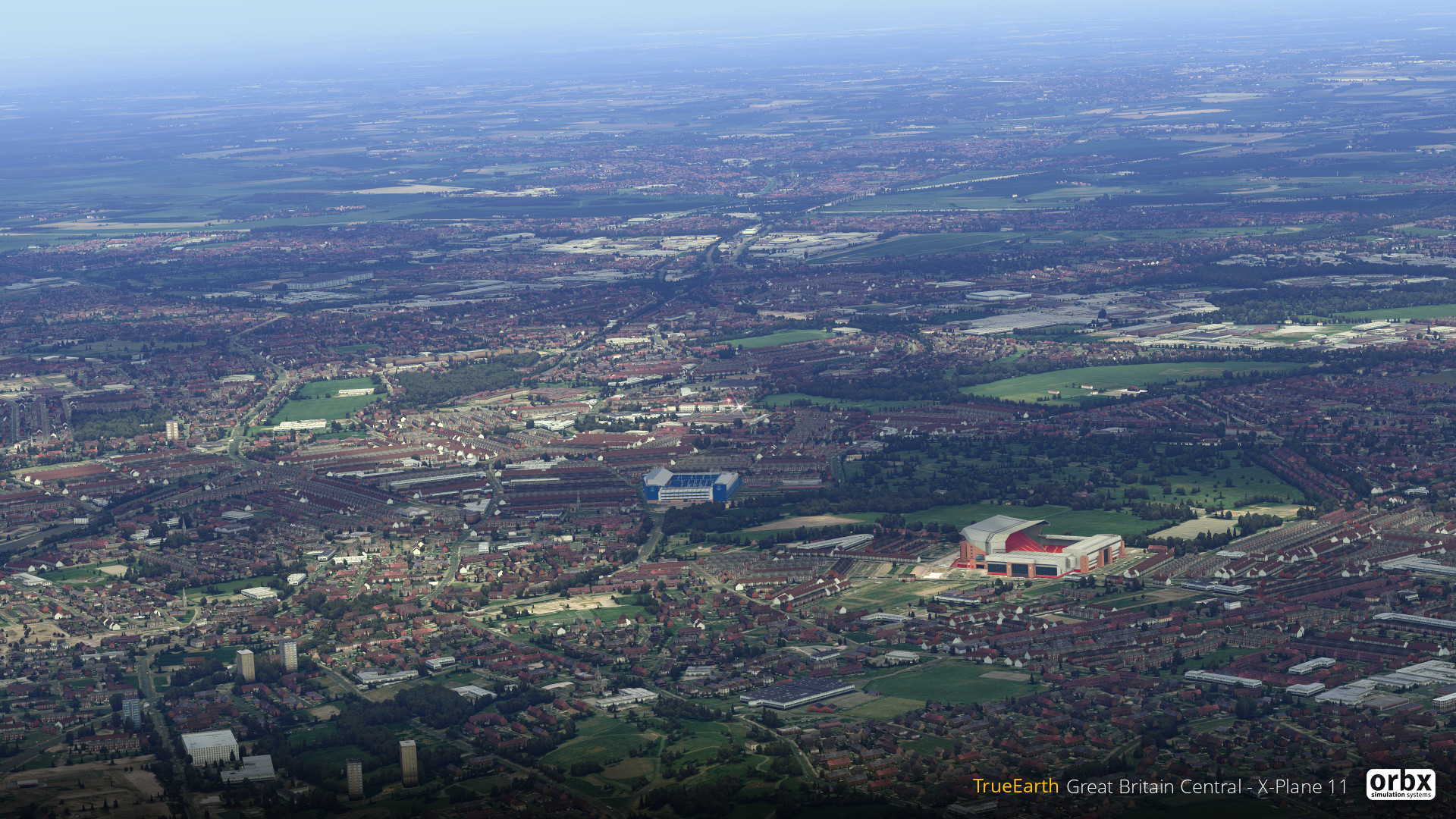 Orbx TrueEarth Central released - Threshold