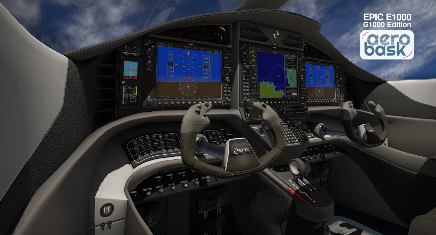 Aerobask announce Epic E1000 with G1000 - Threshold