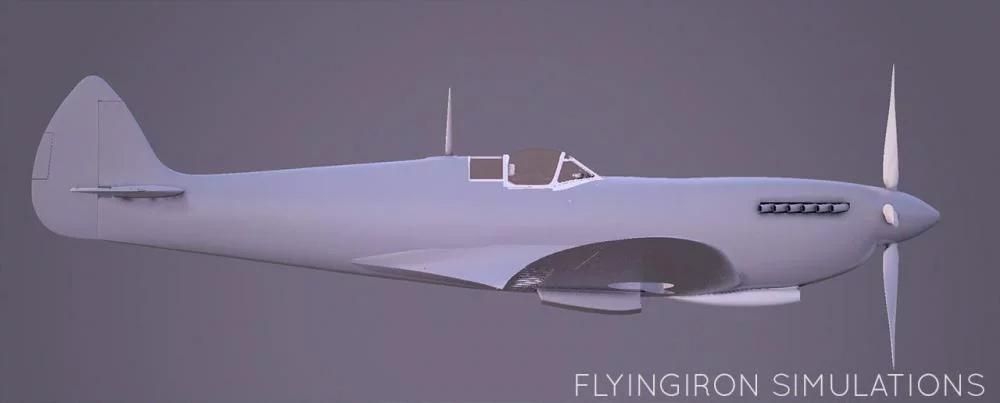 FlyingIron Simulations tease Supermarine Spitfire - Threshold