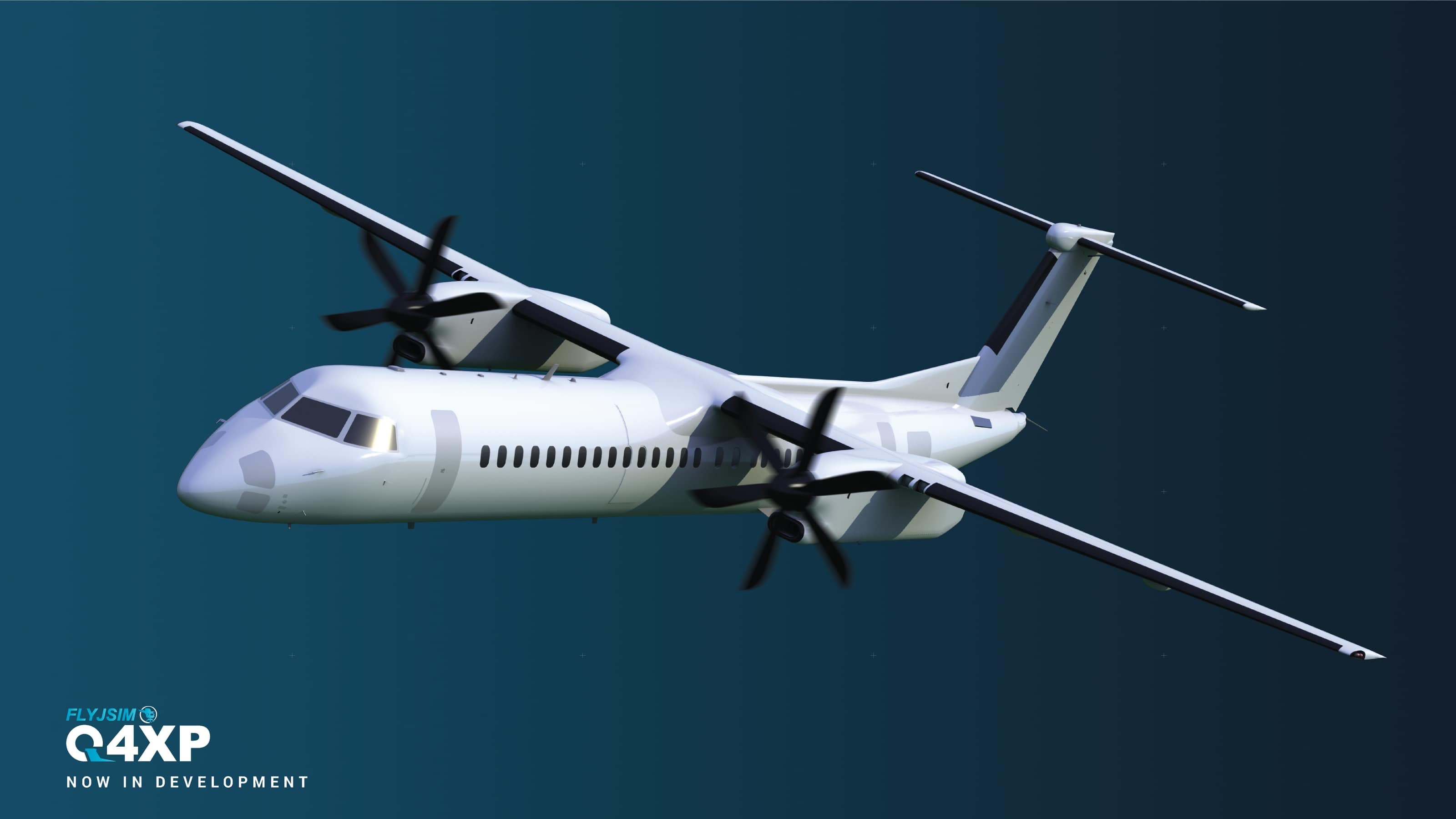 FlyJSim Provide Update on their Dash 8 Q400 - Threshold