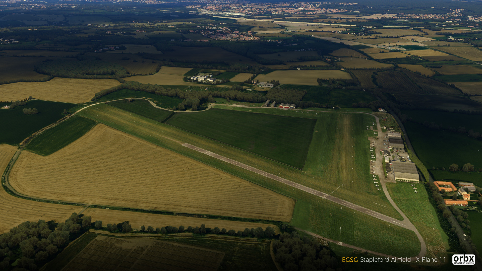 Detailed Previews of Orbx's EGSG Stapleford - Threshold