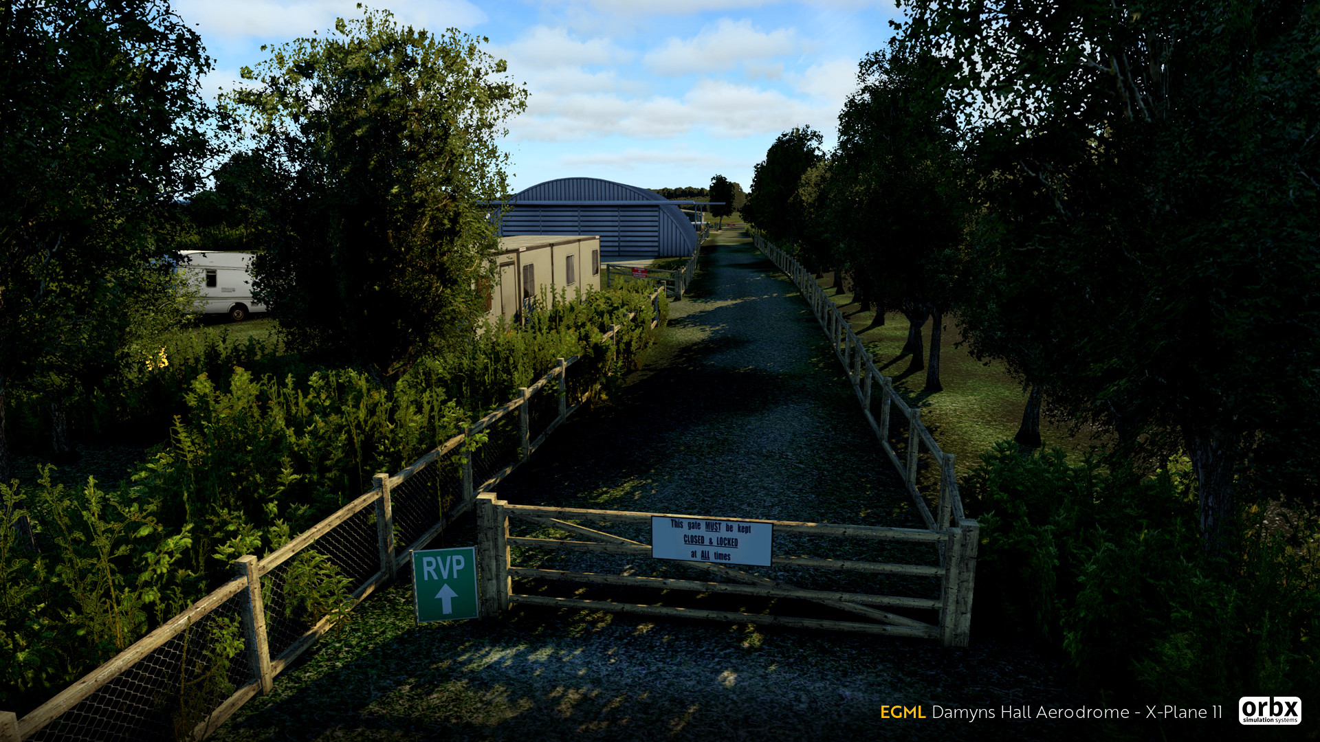 Orbx unveils new UK airport: Damyns Hall Aerodrome (EGML) - Threshold