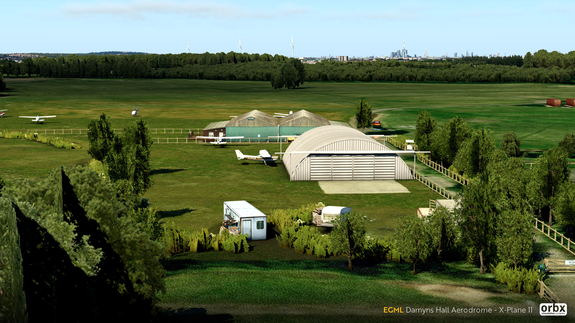 Orbx Damyns Hall (EGML) Now Available for X-Plane 11 - Threshold