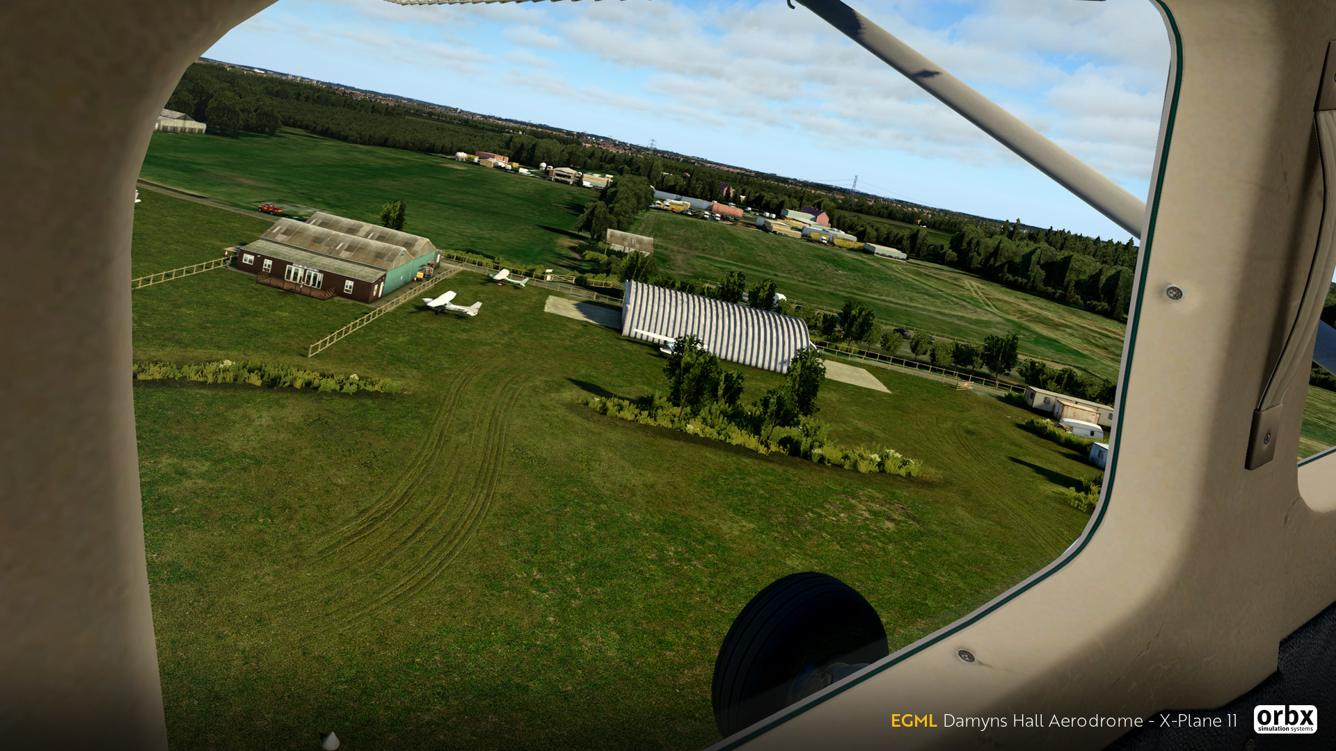 Orbx Damyns Hall (EGML) Now Available for X-Plane 11 - Threshold
