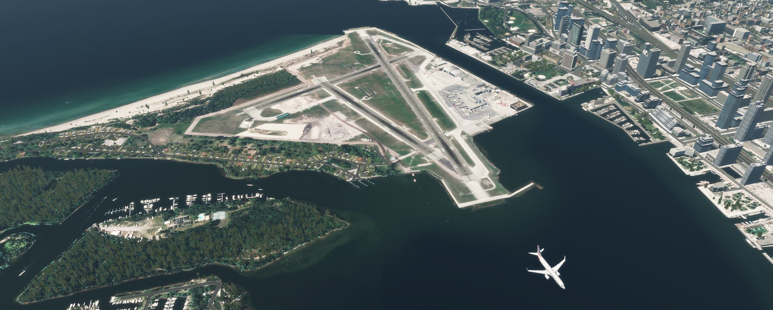 Skyline Simulations Toronto Billy Bishop (CYTZ) Previews - Threshold
