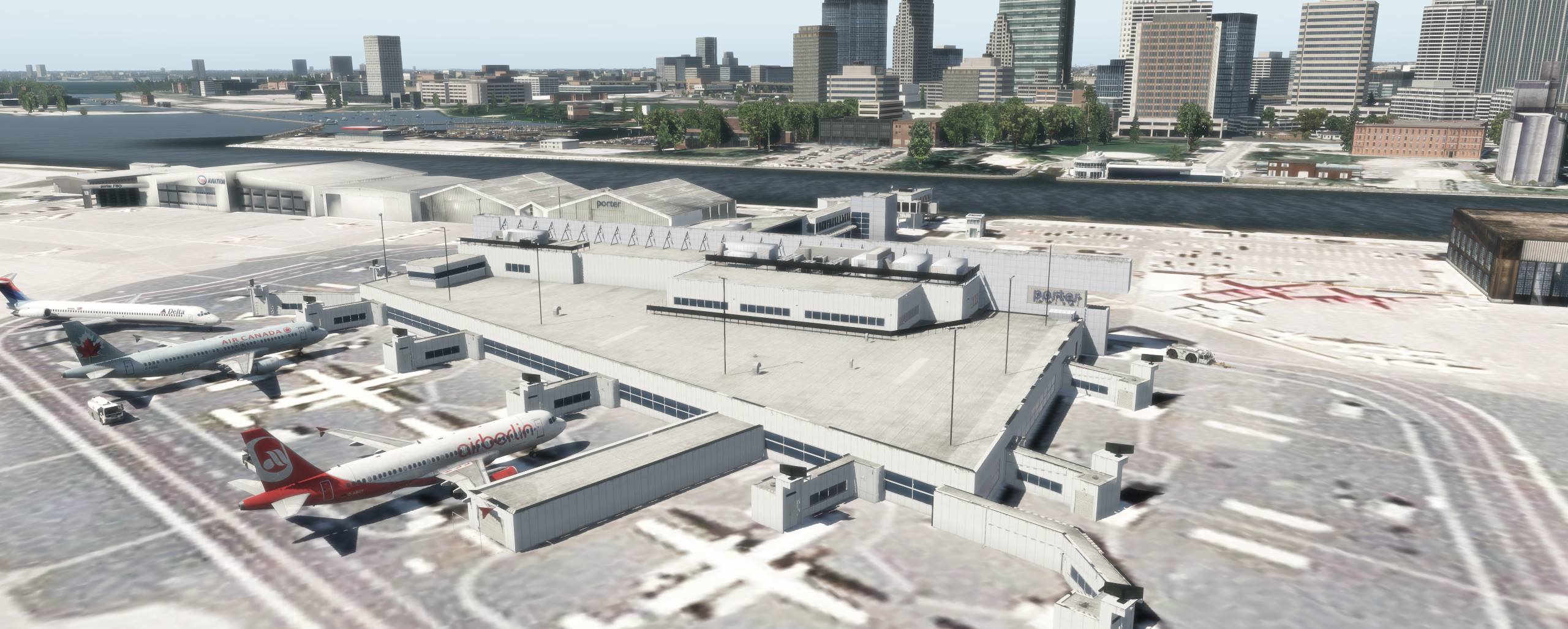 Skyline Simulations Toronto Billy Bishop (CYTZ) Previews - Threshold