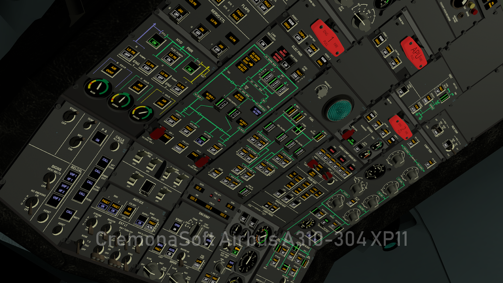 CremonaSoft Airbus A310 Updated to V1.20 - Threshold