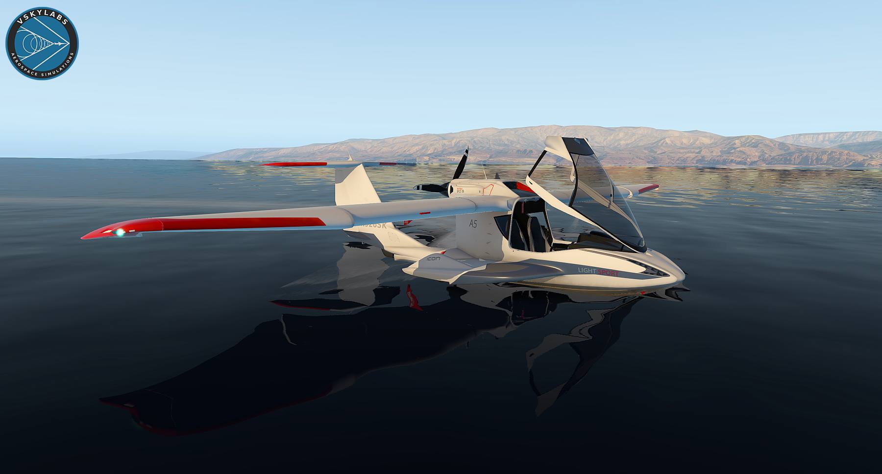 VSkyLabs Share Cockpit Previews of ICON-A5 - Threshold