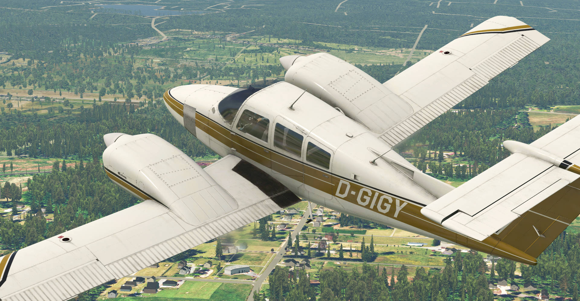 Just Flight's Next X-Plane 11 Aircaft: Duchess Model 76 - Threshold