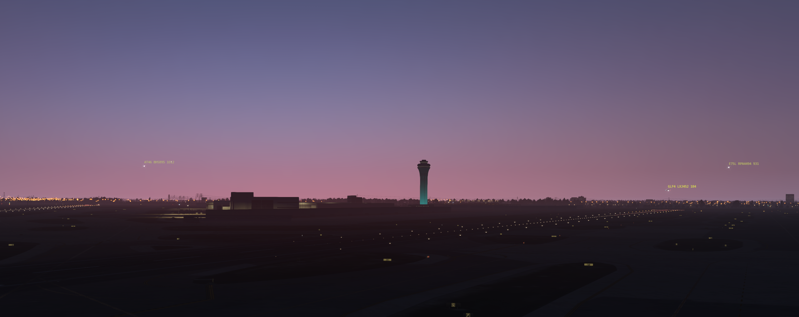 Runway 26 Simulations Previews Miami Airport (KMIA) - Threshold