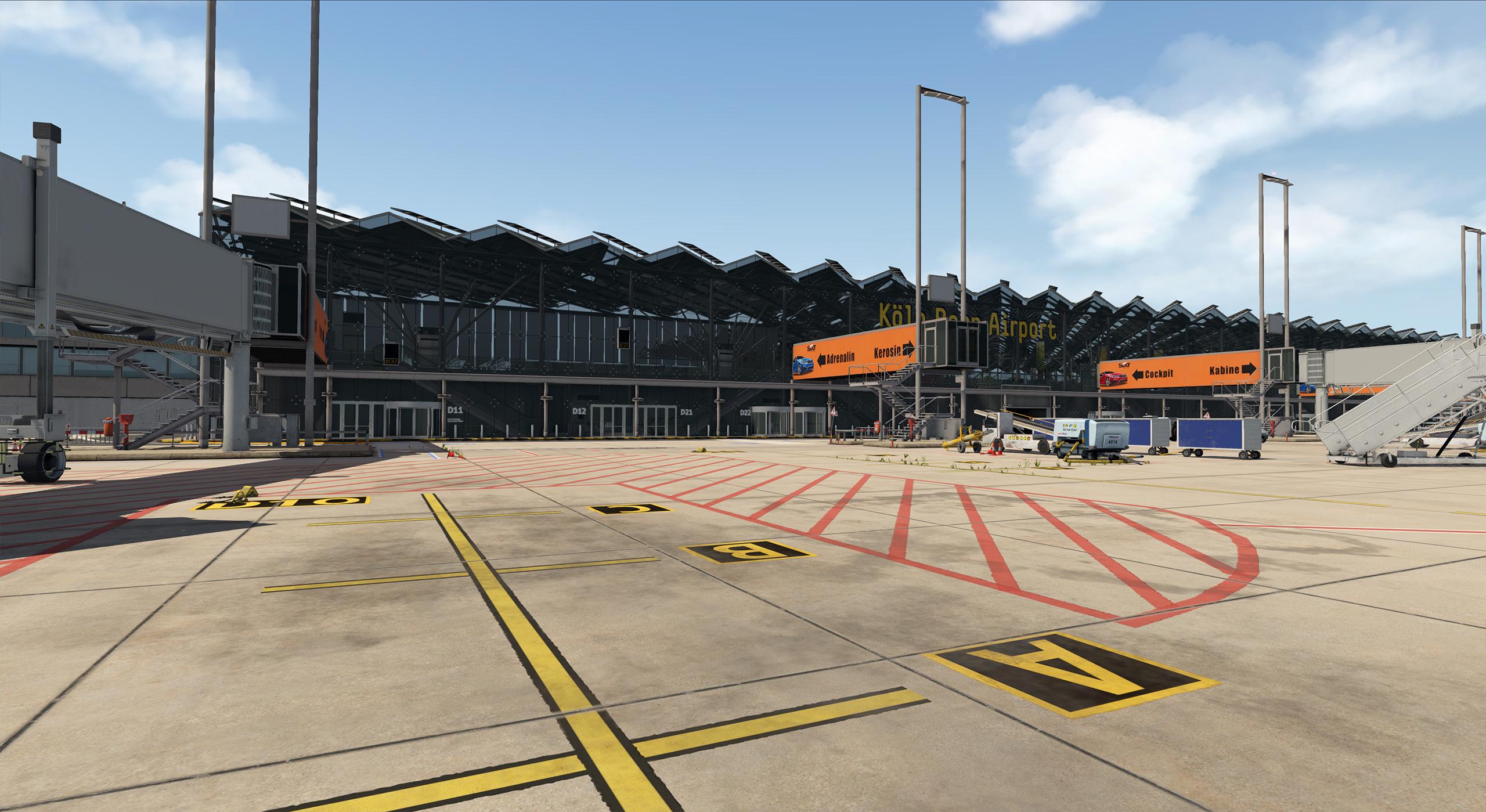 Aerosoft Köln/Bonn (EDDK) SAM Previews - Threshold