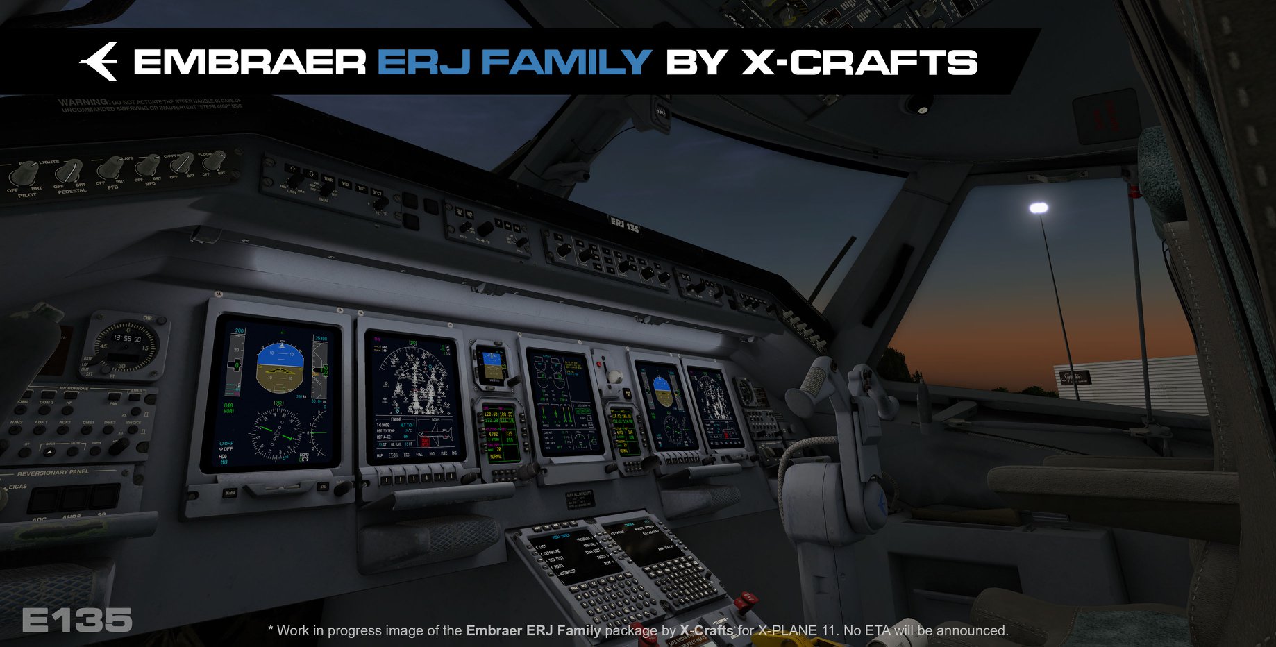 X-Crafts ERJ Family: E135 Debut and More Screenshots and Information ...