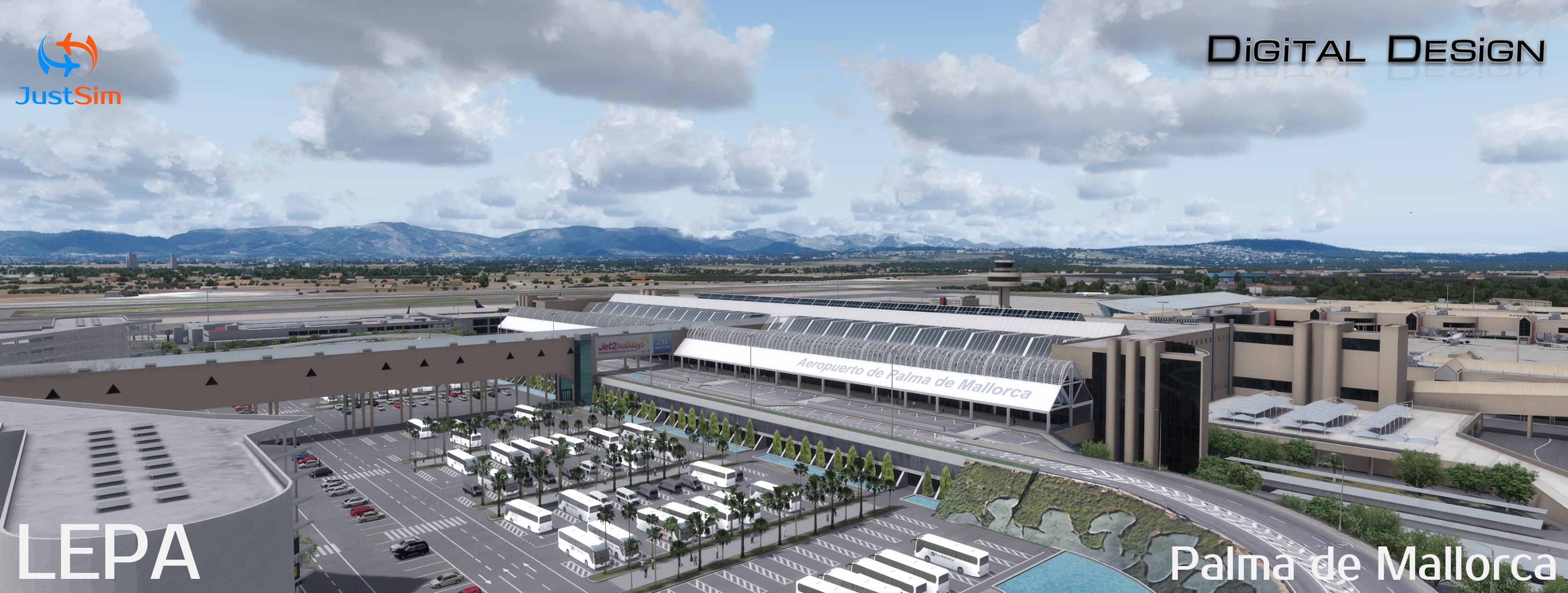 JustSim Announce Palma de Mallorca (LEPA) for Prepar3D and X-Plane 11 ...