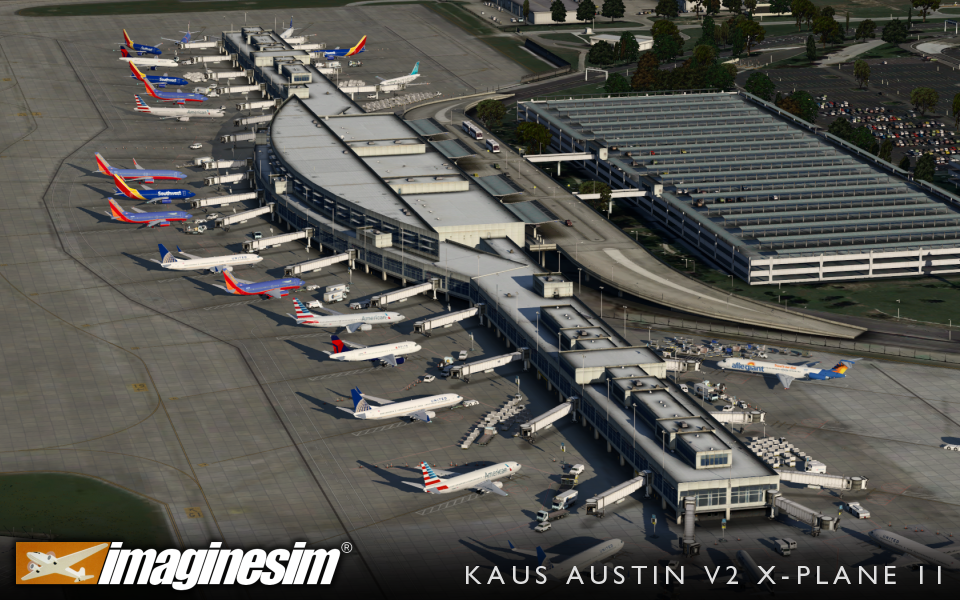 Version 2 of Imaginesim's Austin (KAUS) Released - Threshold