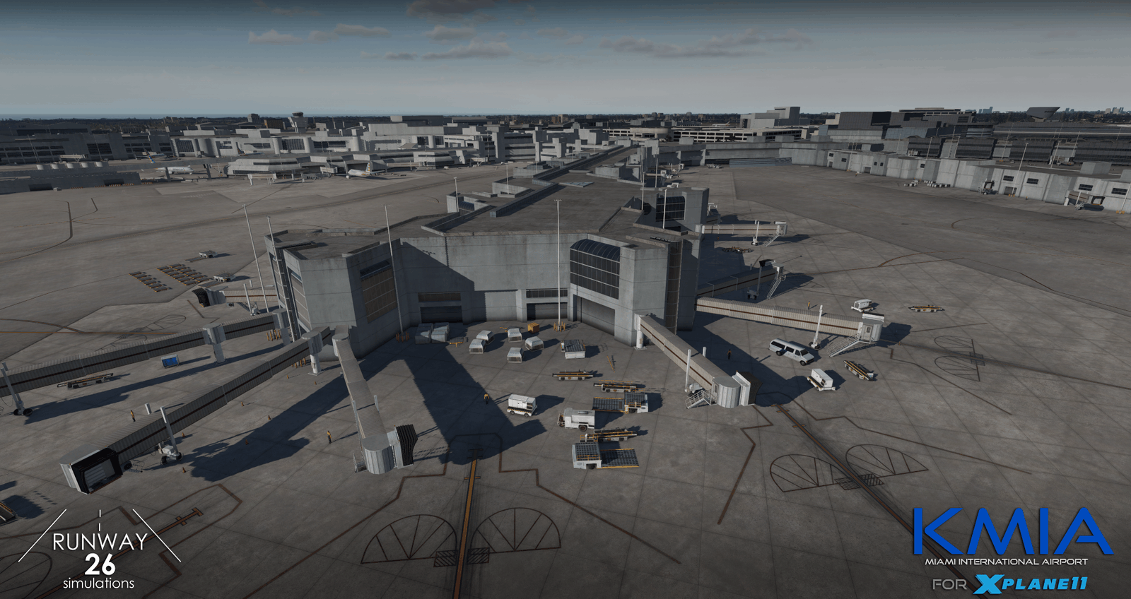 Runway 26 Simulations Release Miami (KMIA) - Threshold