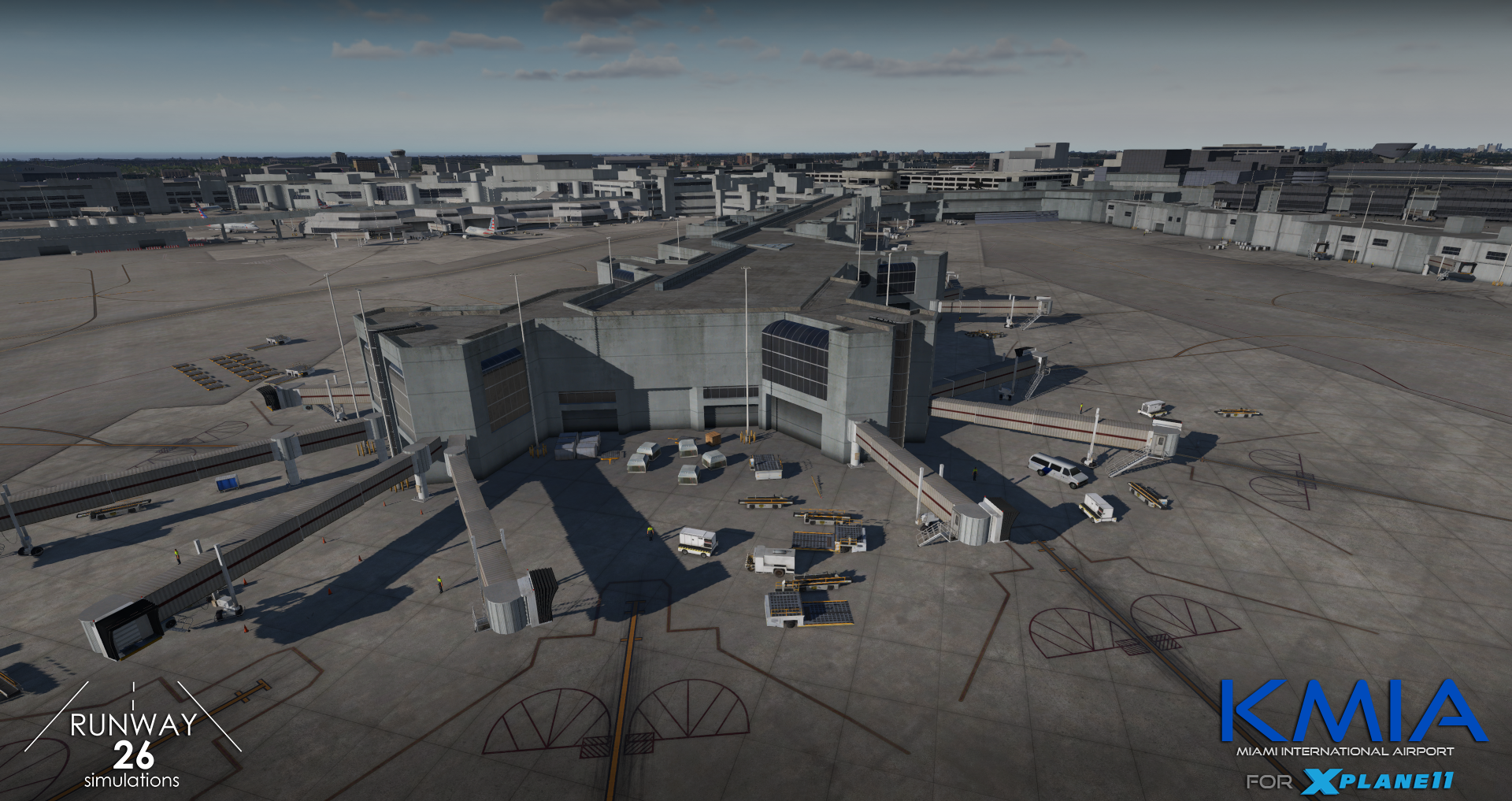 Runway 26 Simulations Release Miami (KMIA) | Threshold