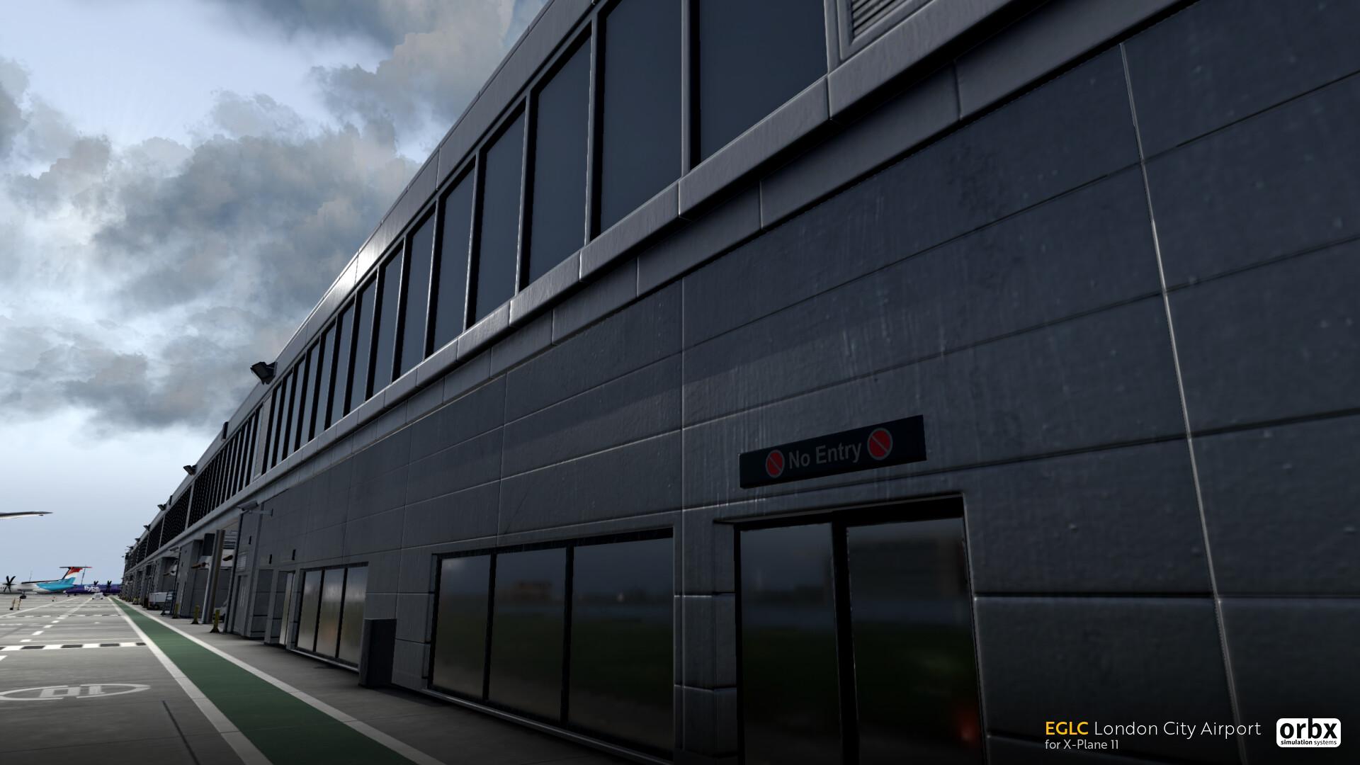 Further Details and Screenshots of Orbx's London City Airport (EGLC ...