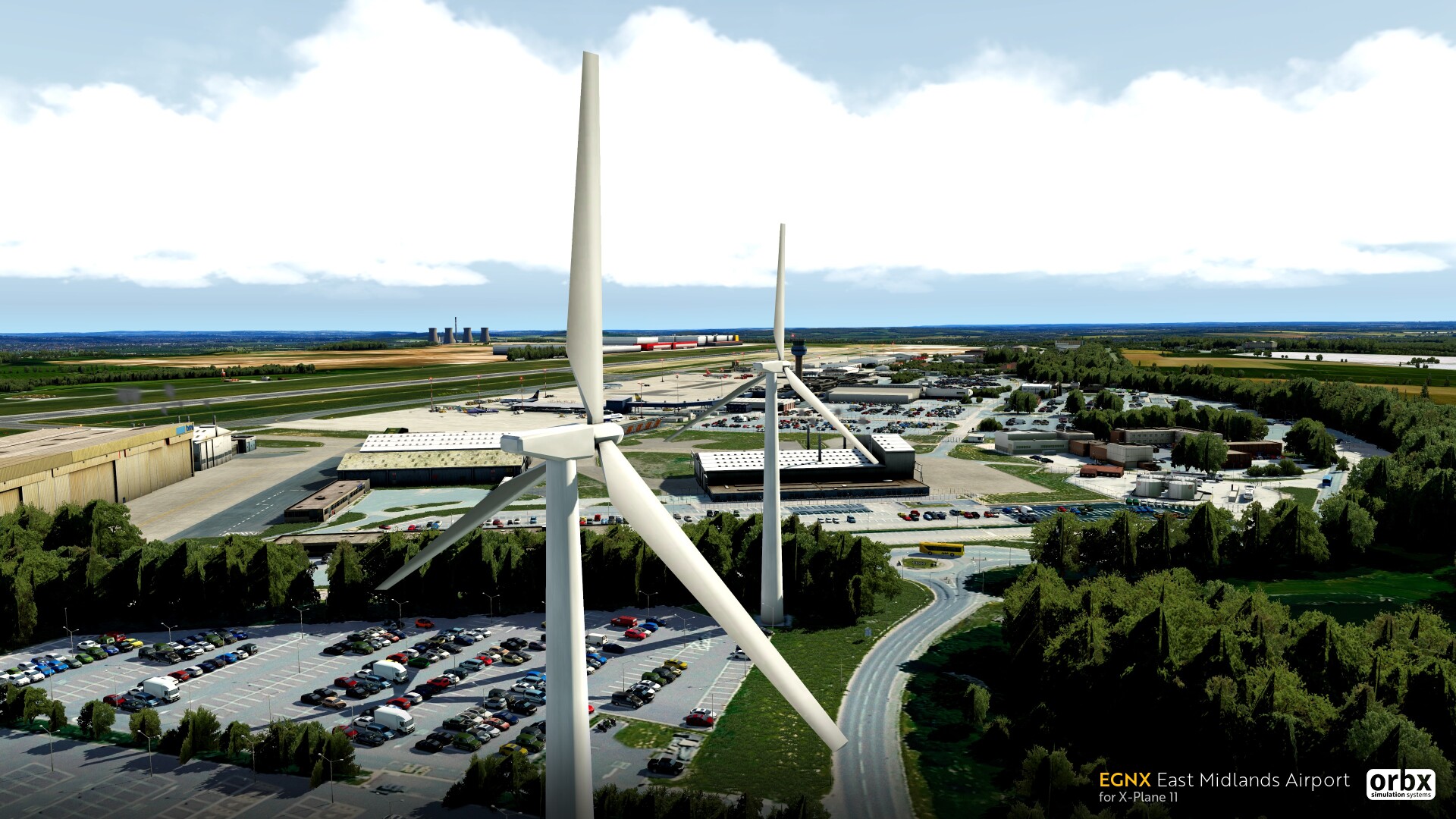 Orbx Announces East Midlands Airport (EGNX) - Threshold