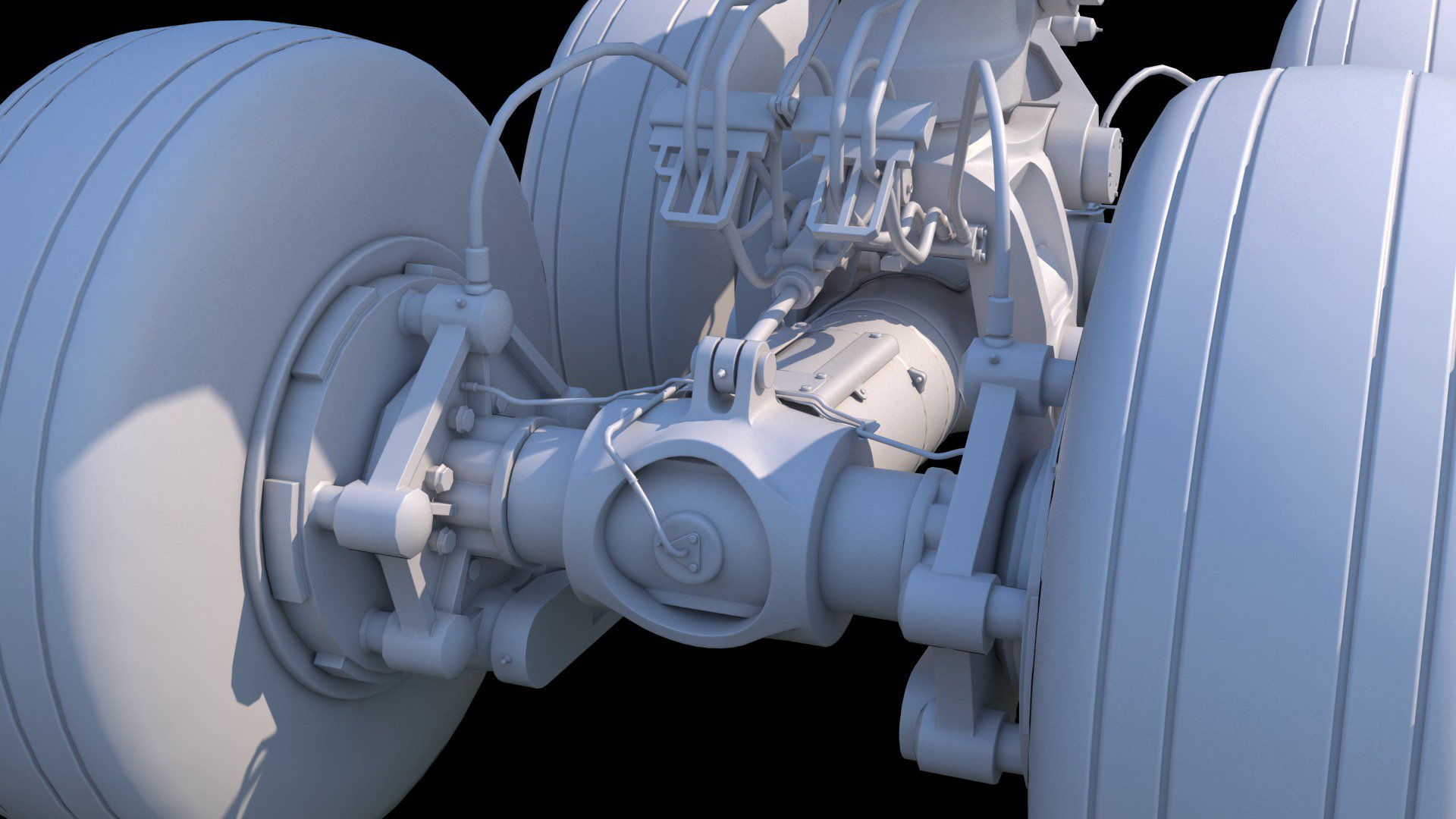 Flight Factor A350 V2 Landing Gear Renders - Threshold