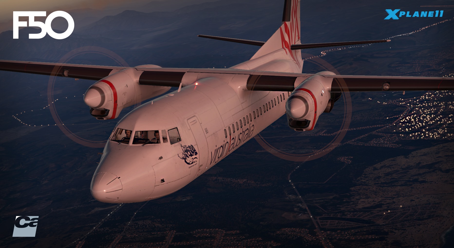 Carenado Announces F50 For X-Plane - Threshold