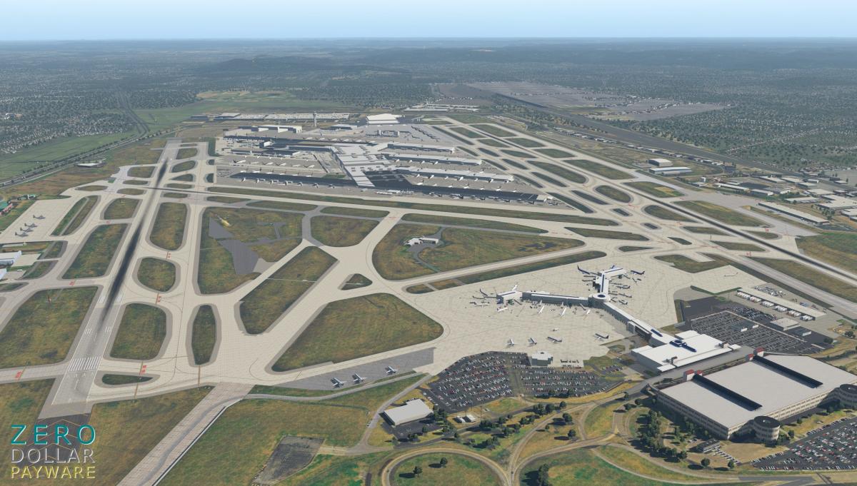 Zero Dollar Payware Releases Louisville Airport (KSDF) - Threshold