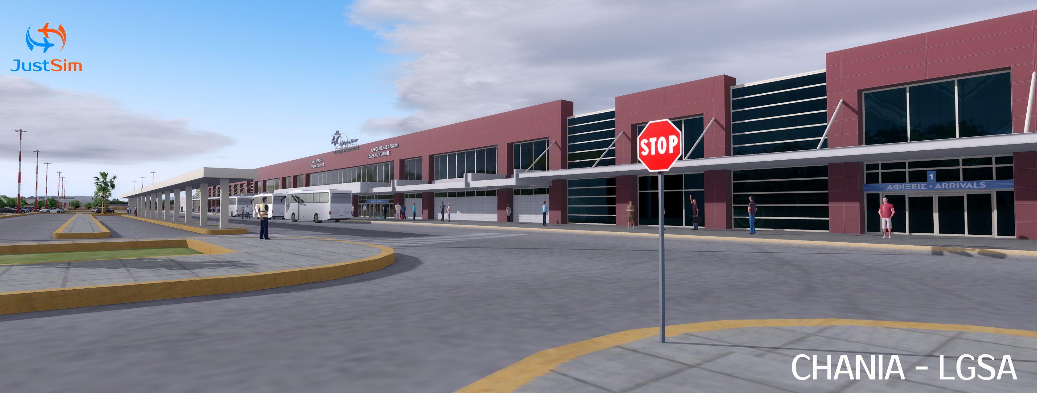 JustSim Announces Chania Airport (LGSA) - Threshold