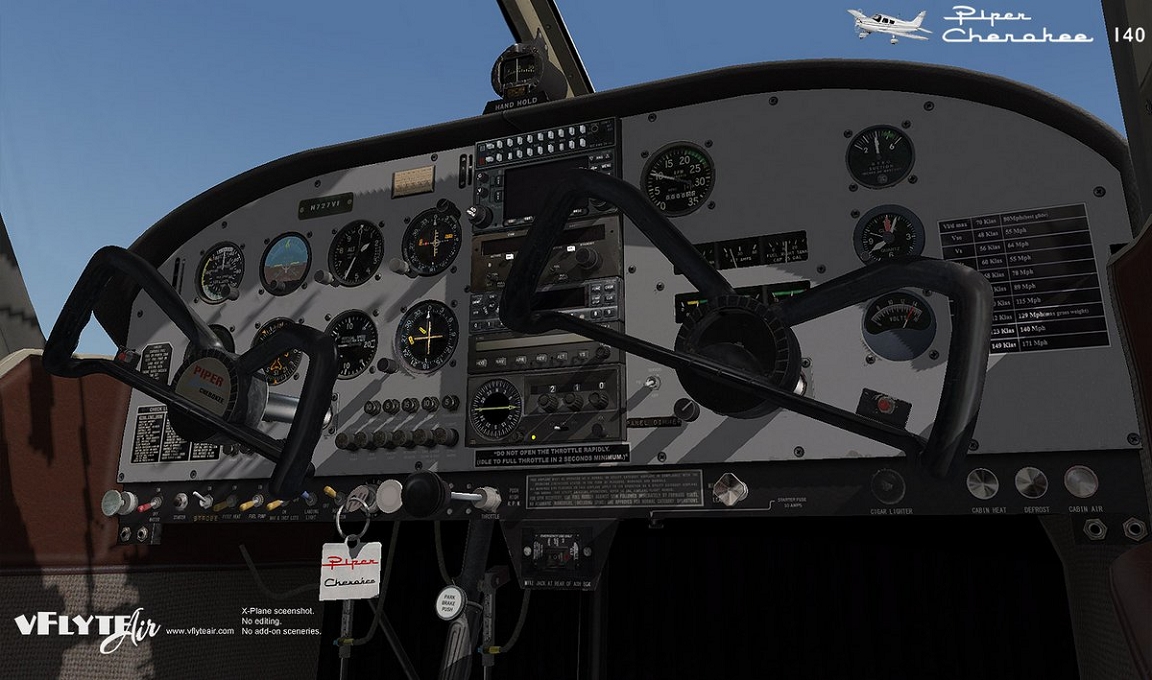 vFlyteAir Releases Cherokee 140 Modern - Threshold