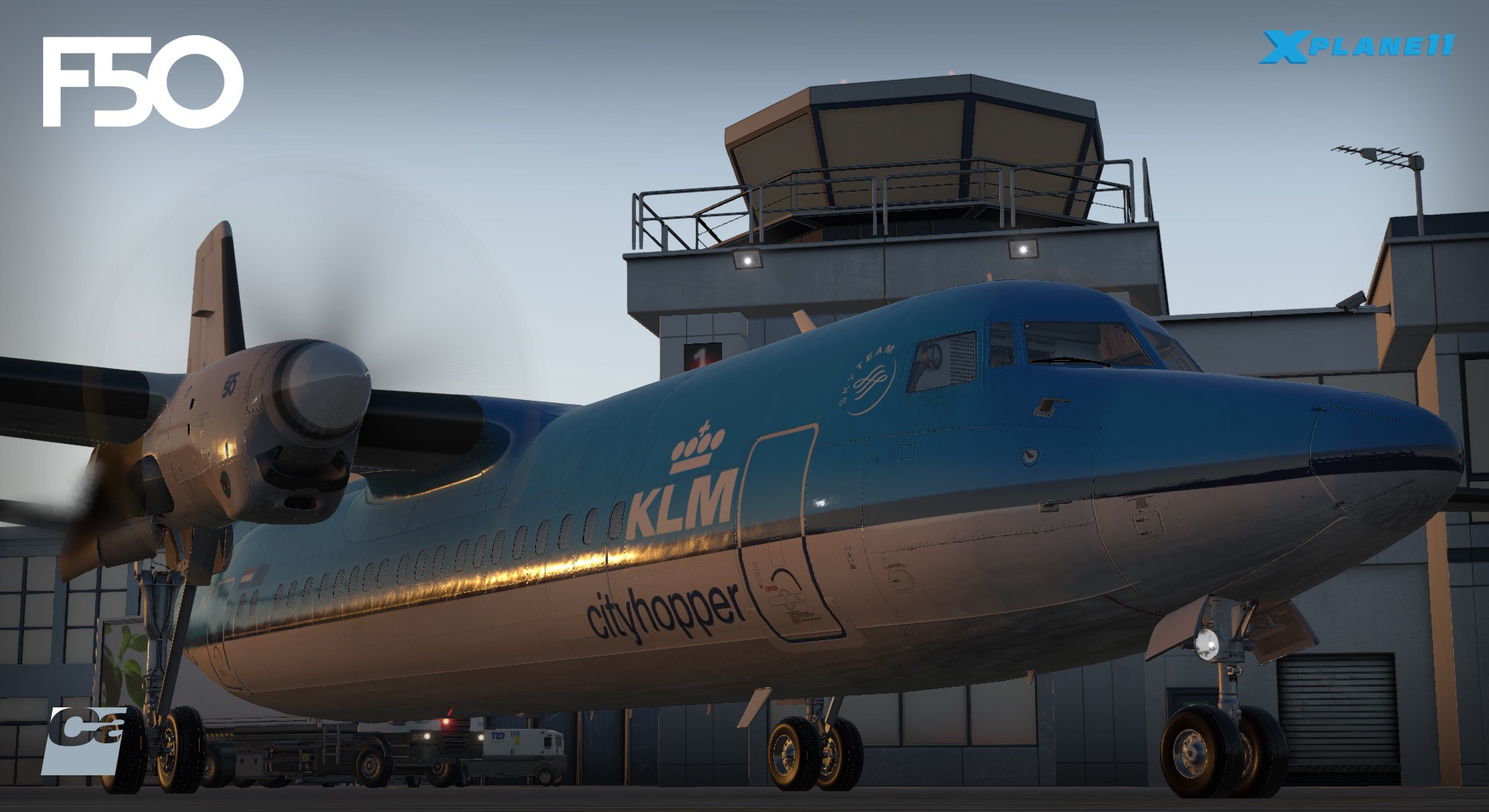 Carenado Shows More Previews of Fokker 50 in X-Plane 11 - Threshold