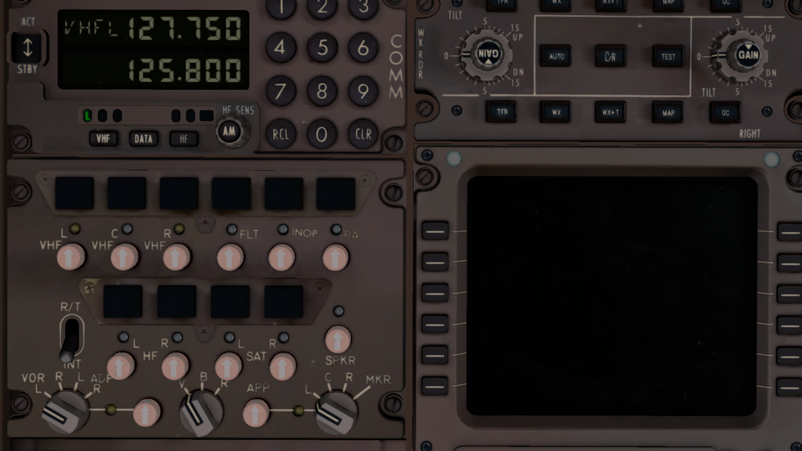 SSG Reveals Closer Look at System Displays and Centre Pedestal of 747-8 ...