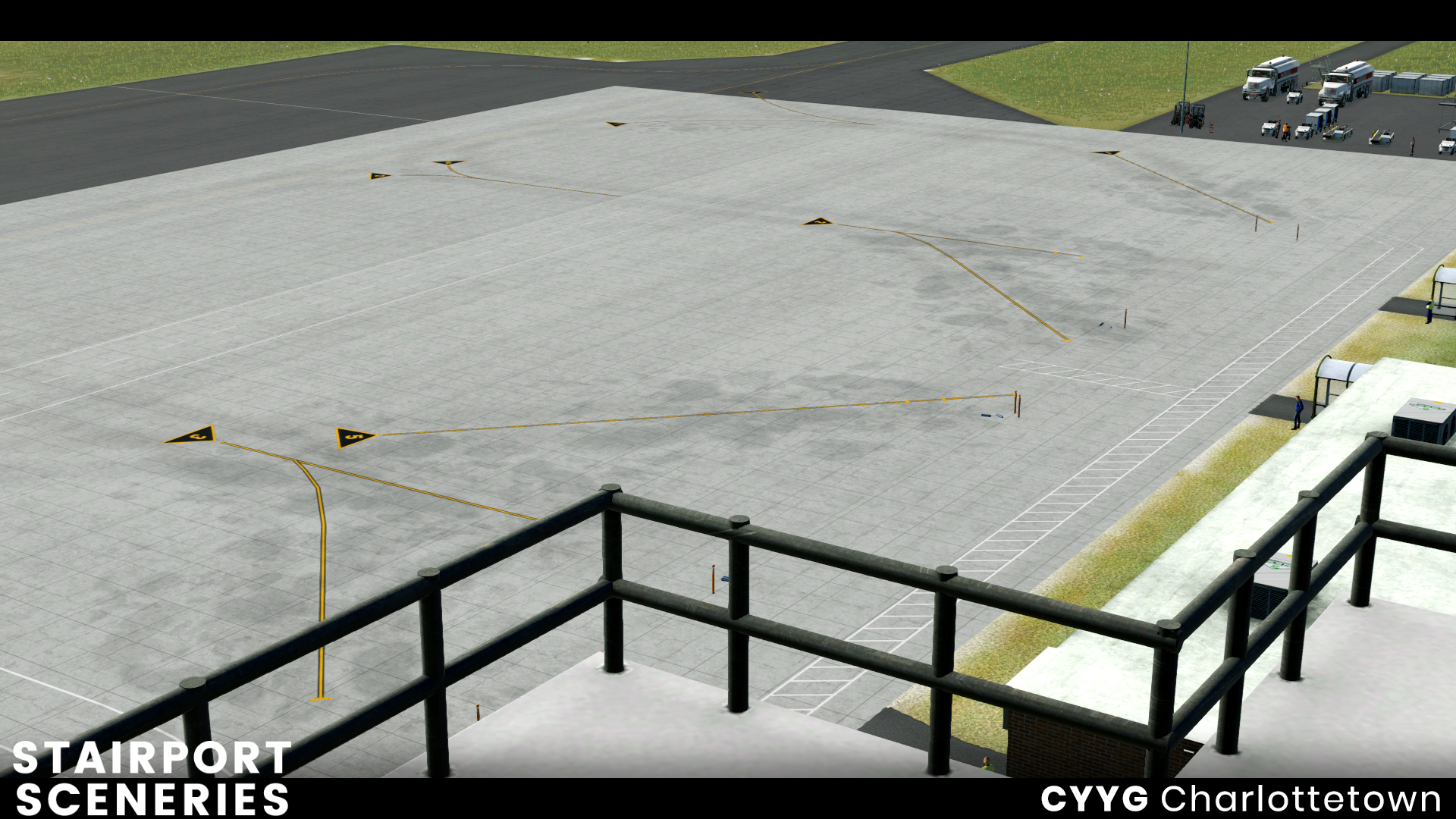 Stairport Sceneries Announces Charlottetown (CYYG) - Threshold