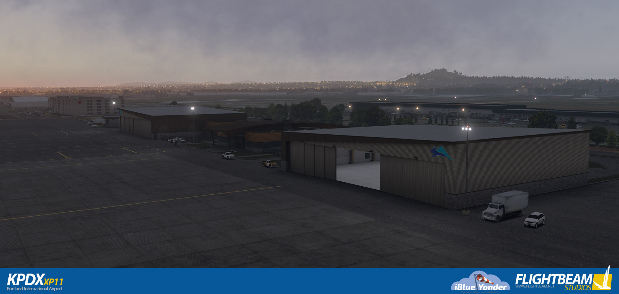 Flightbeam/iBlueYonder Release Portland International (KPDX) - Threshold