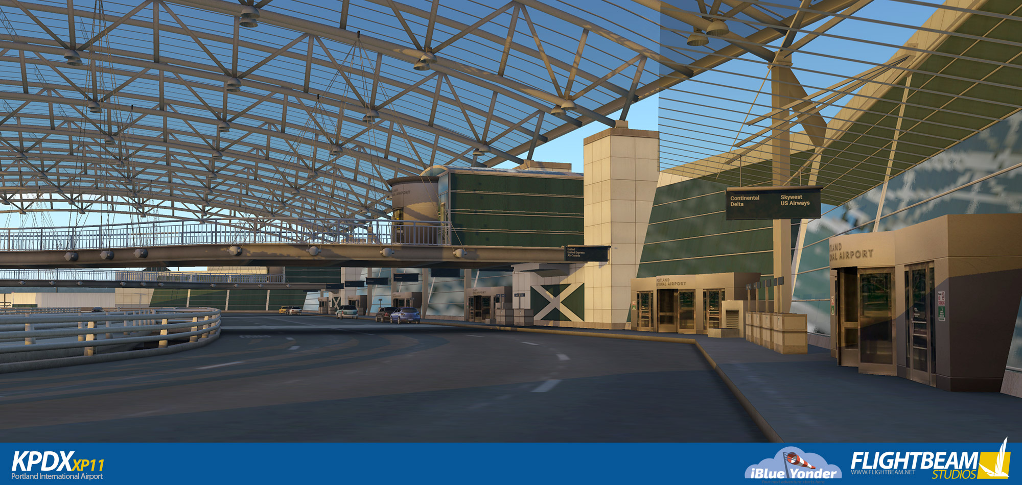 Flightbeam/iBlueYonder Release Portland International (KPDX) - Threshold
