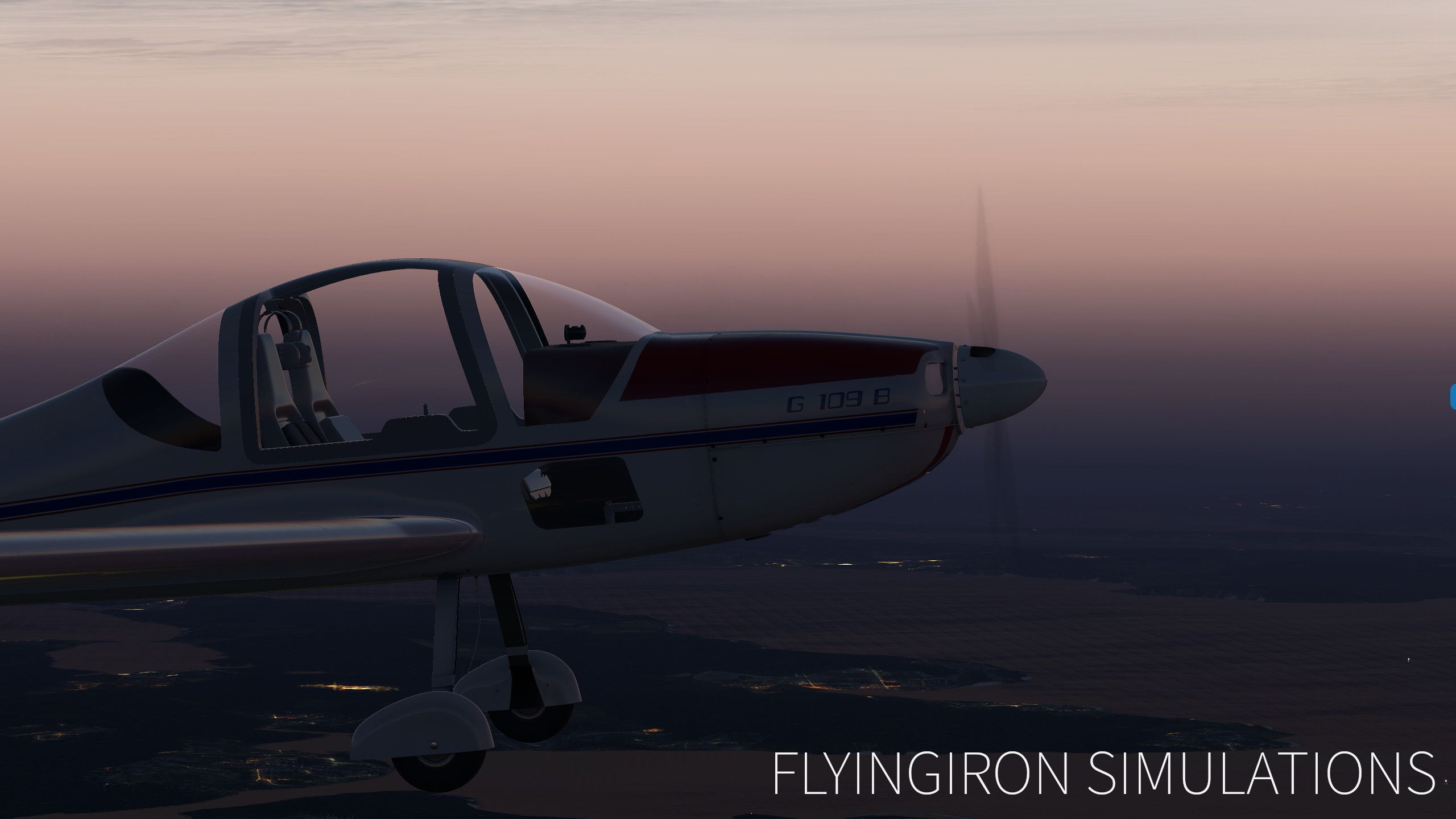 FlyingIron Simulations Announces the Grob G109b Motor Glider - Threshold