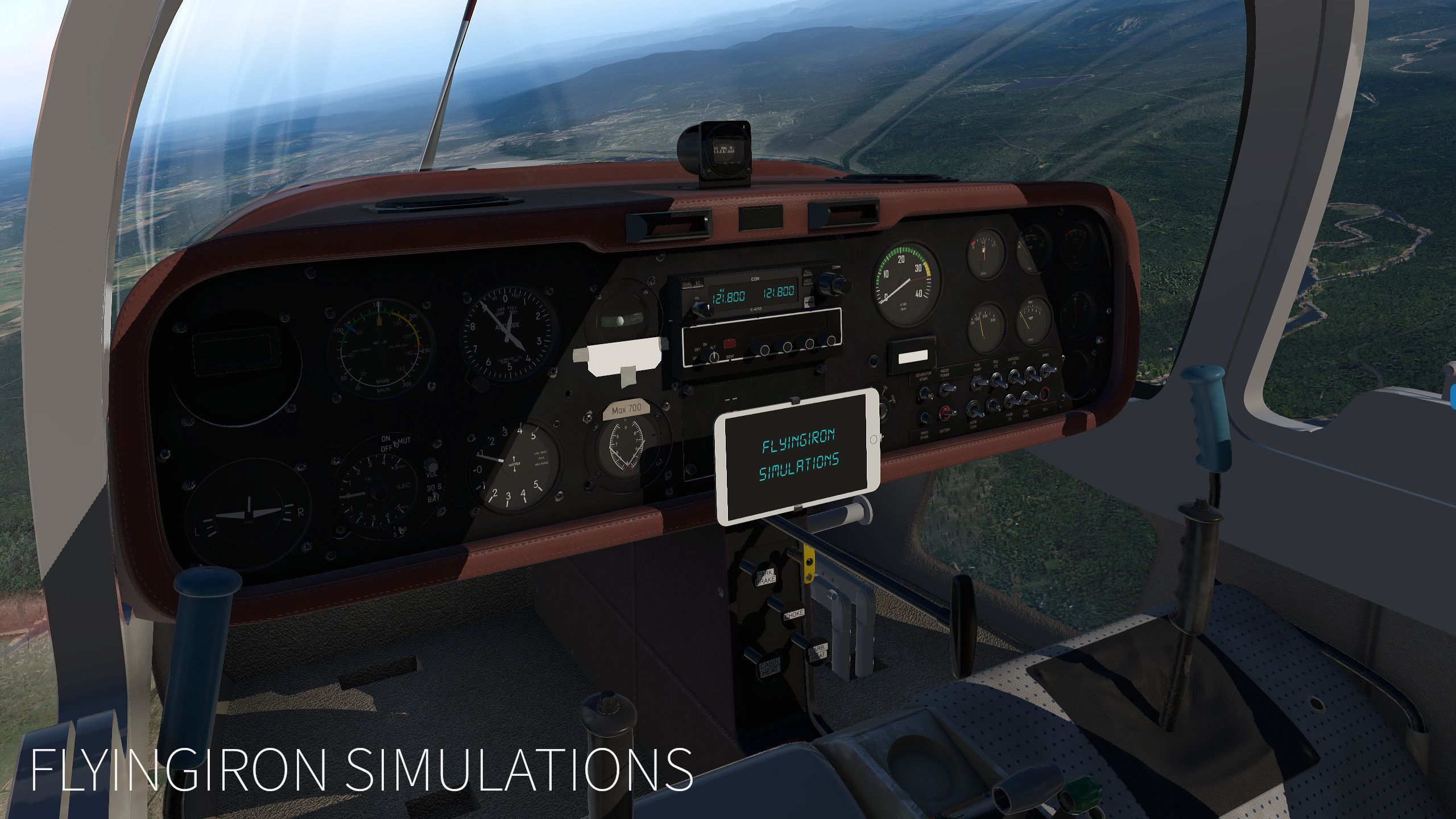 FlyingIron Simulations Announces the Grob G109b Motor Glider - Threshold
