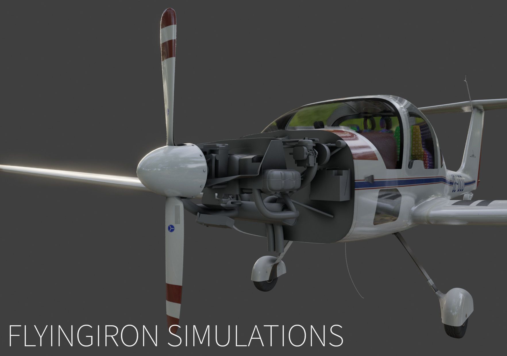 FlyingIron Simulations Announces the Grob G109b Motor Glider - Threshold
