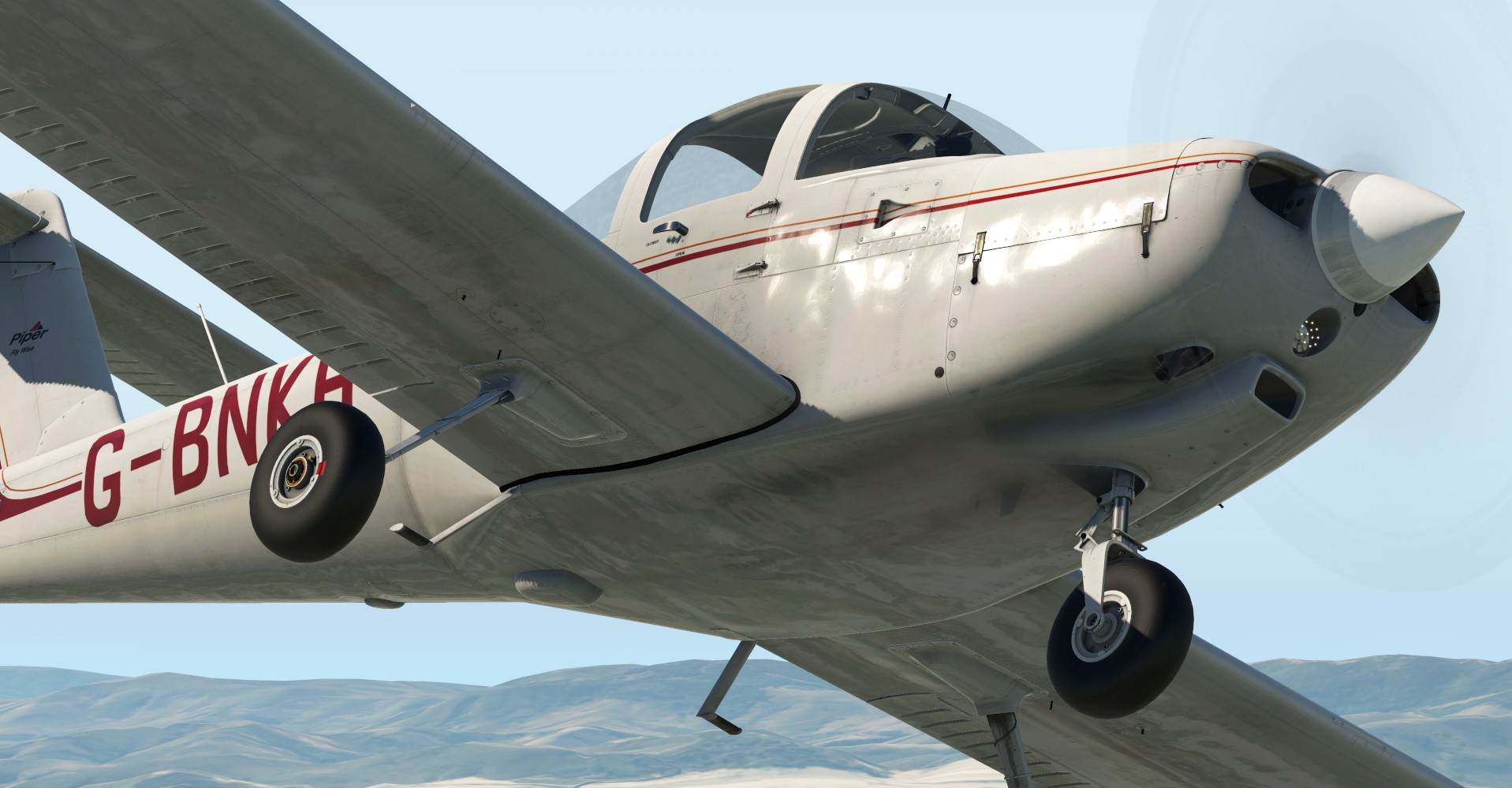 Just Flight's PA-38 Tomahawk Releasing Next Week - Threshold