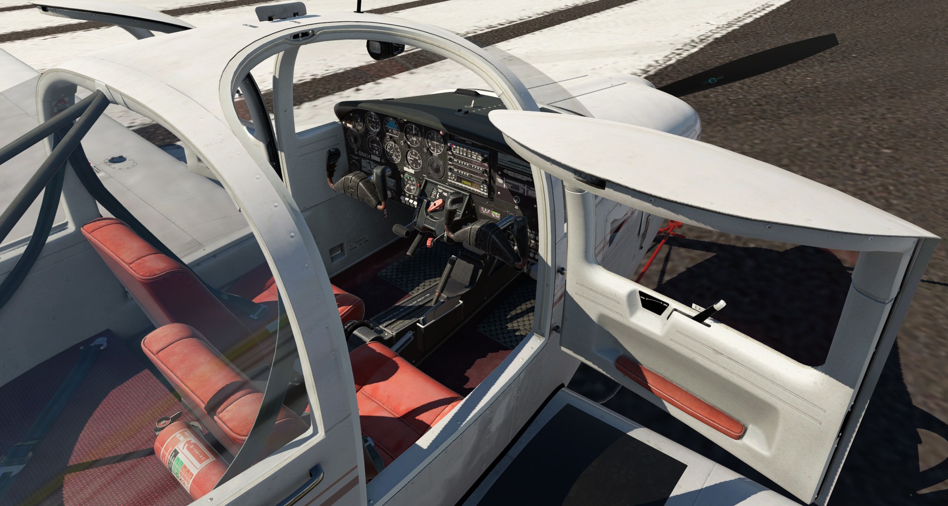 Just Flight's PA-38 Tomahawk Releasing Next Week - Threshold